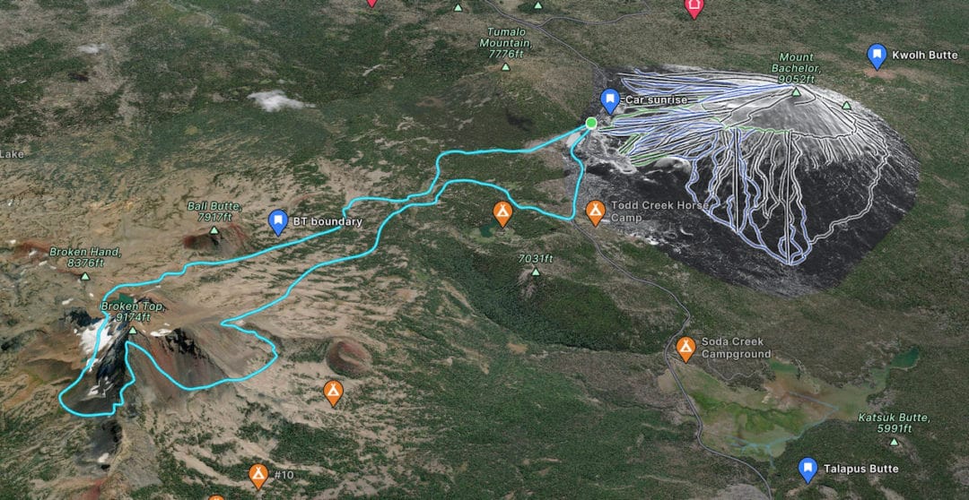 Planning A Traverse Part I: First Steps - The High Route