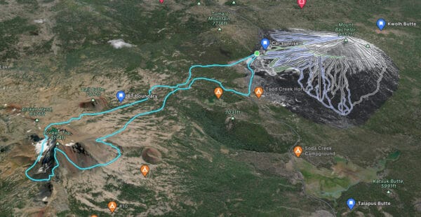 Planning A Traverse Part I: First Steps - The High Route