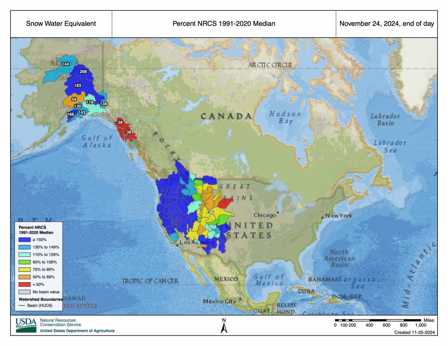 Soon-to be End of November SWE: An Update - The High Route