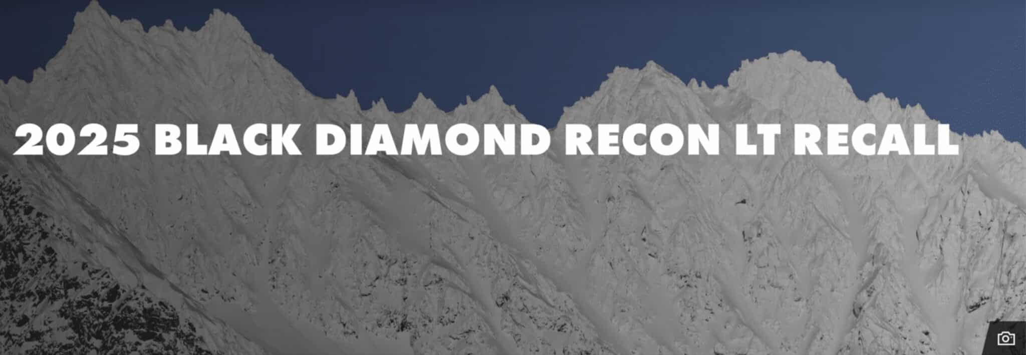 Black Diamond Equipment Issues Recall for Recon LT Avalanche ...